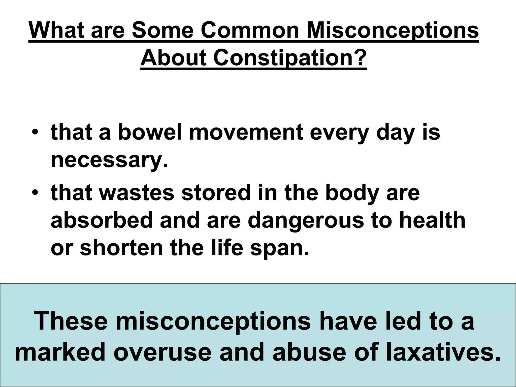 Constipation | PPTX