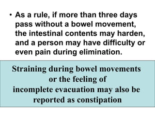 Constipation | PPTX