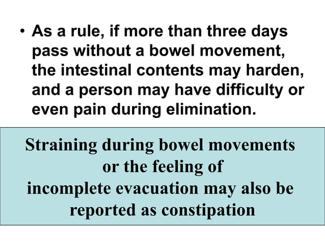 Constipation | PPTX | Digestive Disorders | Diseases and Conditions