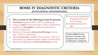 Constipation | PPTX