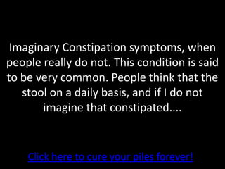 Constipation symptoms | PPTX | Digestive Disorders | Diseases and ...