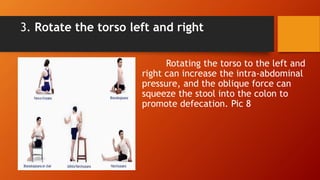 Constipation!!! the posture is wrong, get up and sit right | PPTX ...
