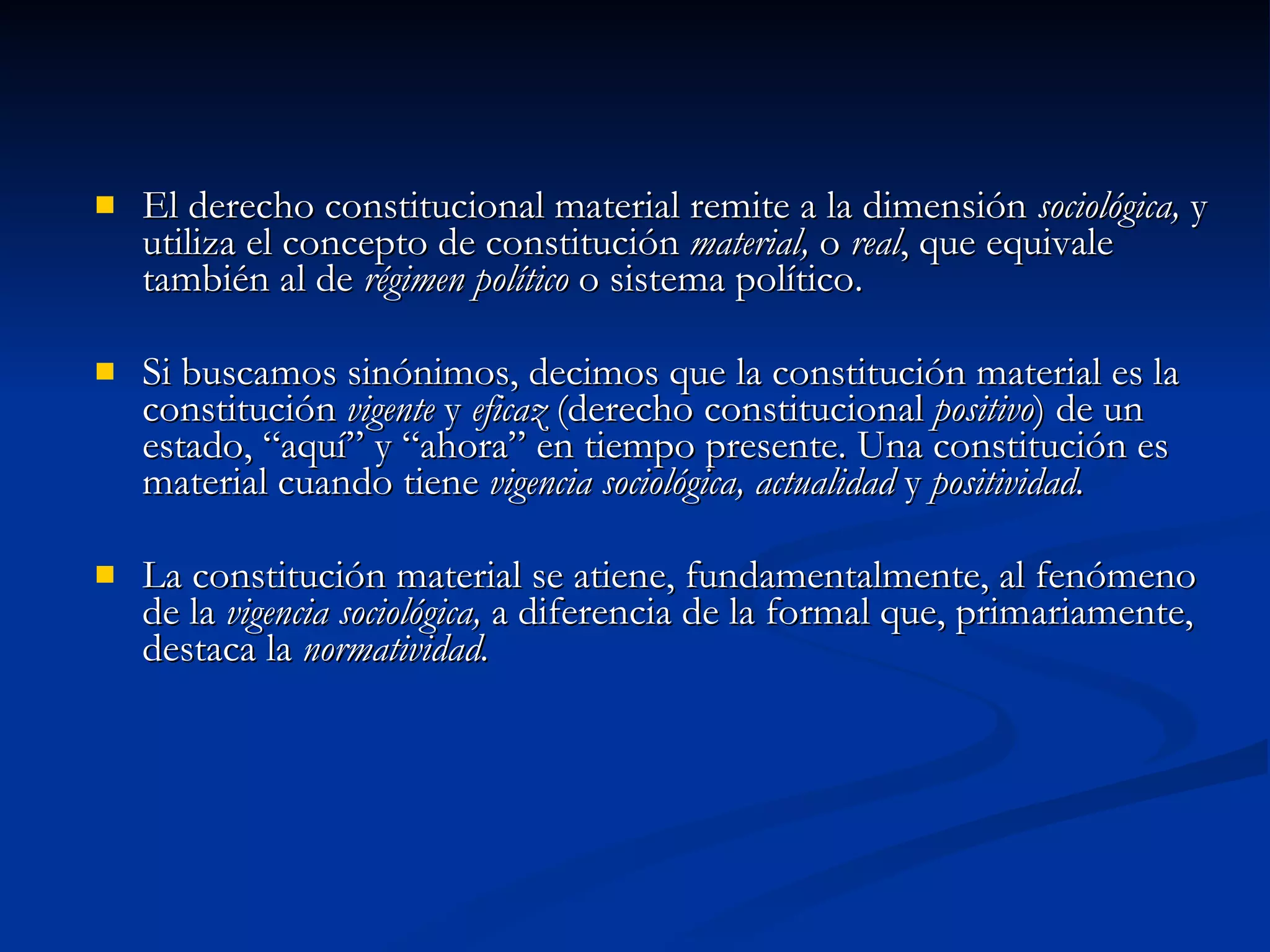 Constitución en sentido formal y material BIDART CAMPOS | PPT