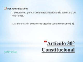 Constitución política de los estados unidos mexicanos | PPTX