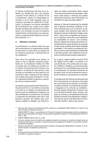Constitucionalizacion de contratos | PDF