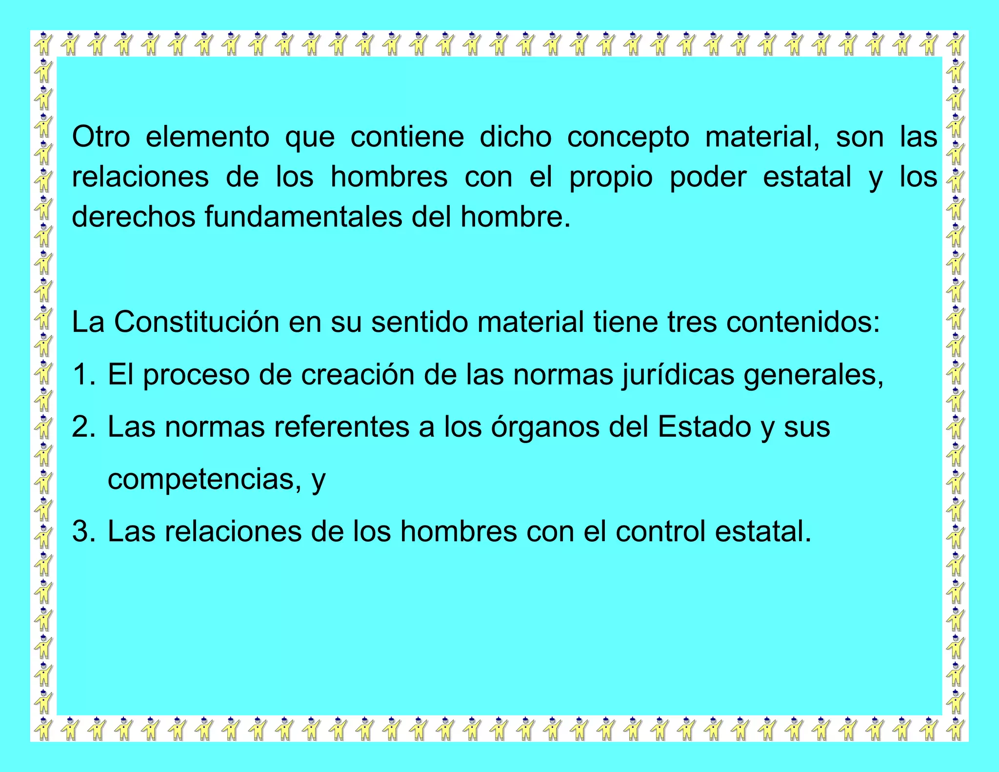 Constitucion en sentido material y formal | DOCX