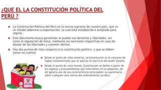 Constitucion politica del perú del 1856 | PPTX