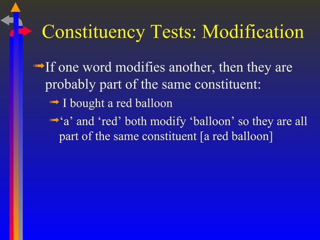 constituency lesson in the field of syntax | PDF | Law