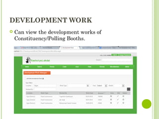 Election Constituency Management Software | PPT