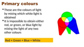 Constituent colours of white light from the sun.pptx