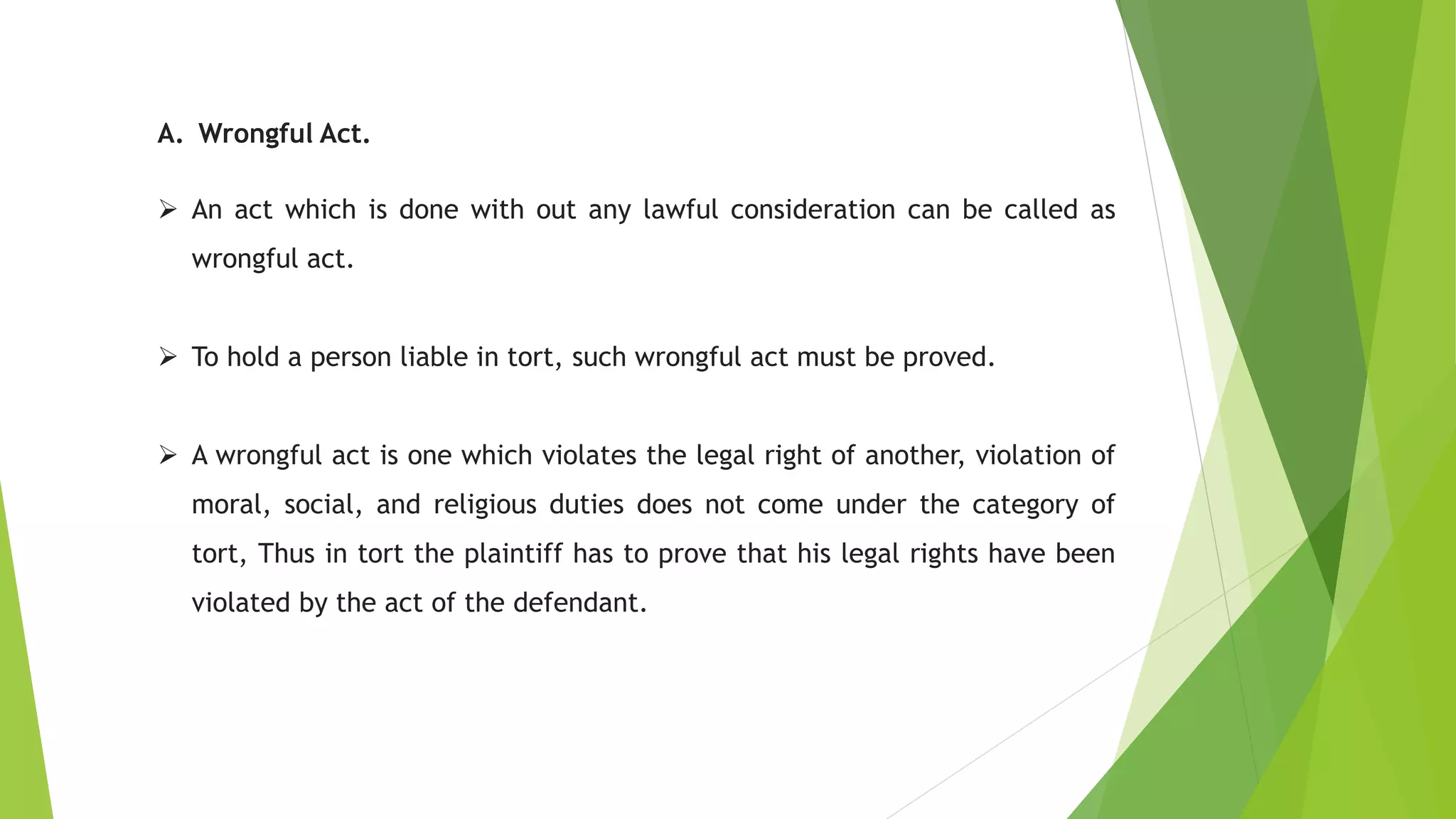Constituents-of-Tort.pptx | Death, Injury, or Military Conflict ...