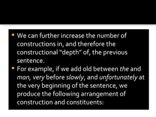 Constituents and phrases | PPT