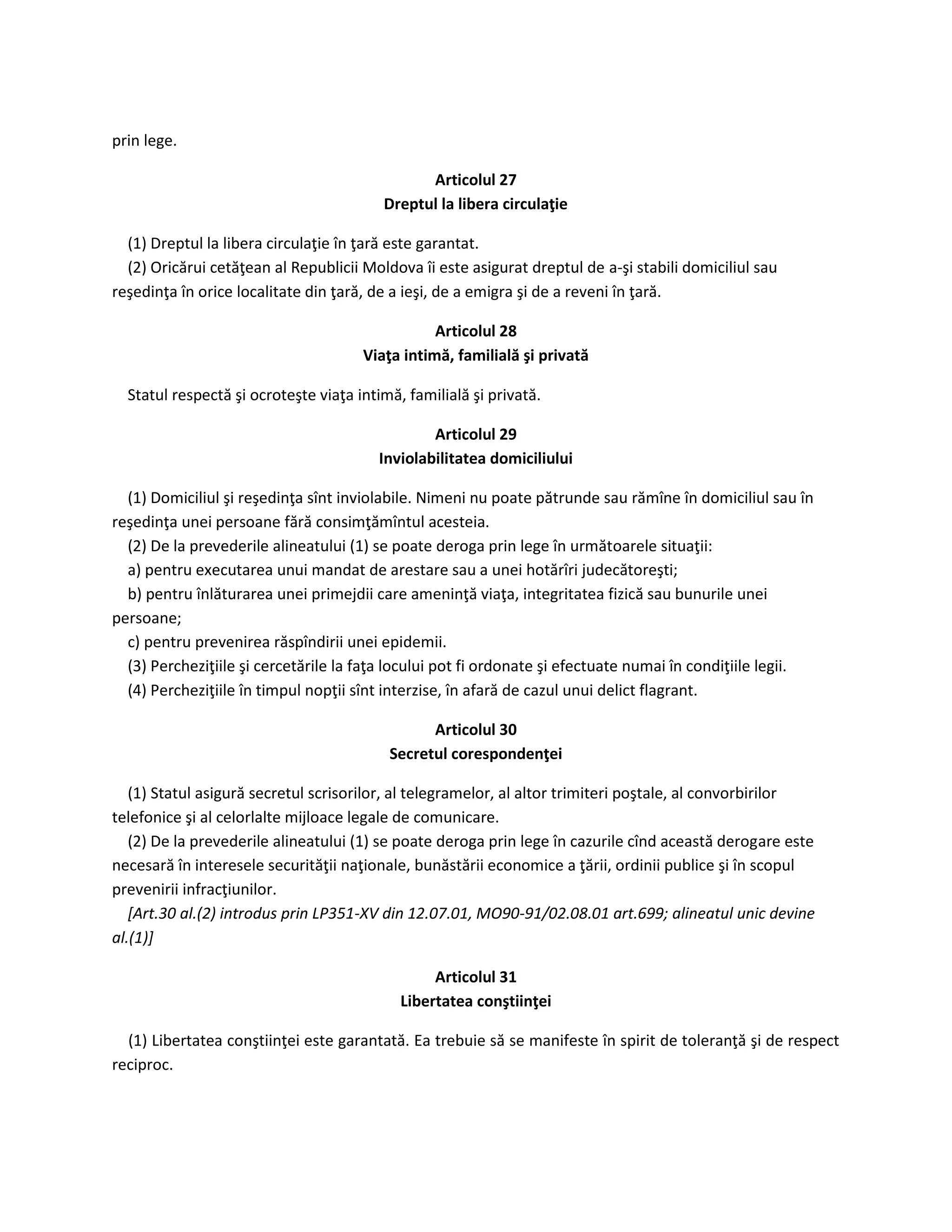 Constitutia republicii moldova | PDF