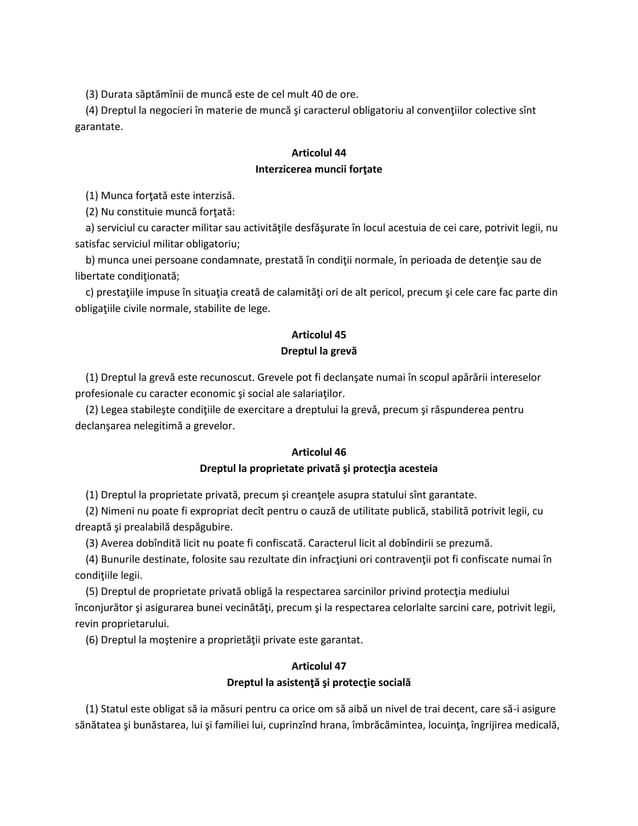 Constitutia republicii moldova | PDF