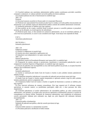 Constitutia romaniei | PDF