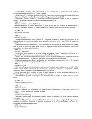 Constitutia romaniei | PDF
