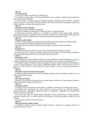 Constitutia romaniei | PDF