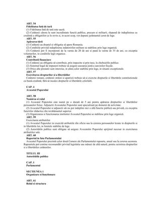 Constitutia romaniei | PDF