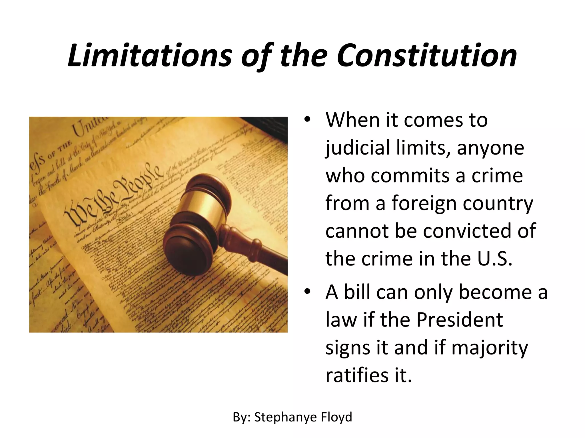 United States Constitution | PPT