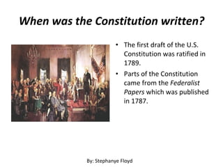 United States Constitution | PPT