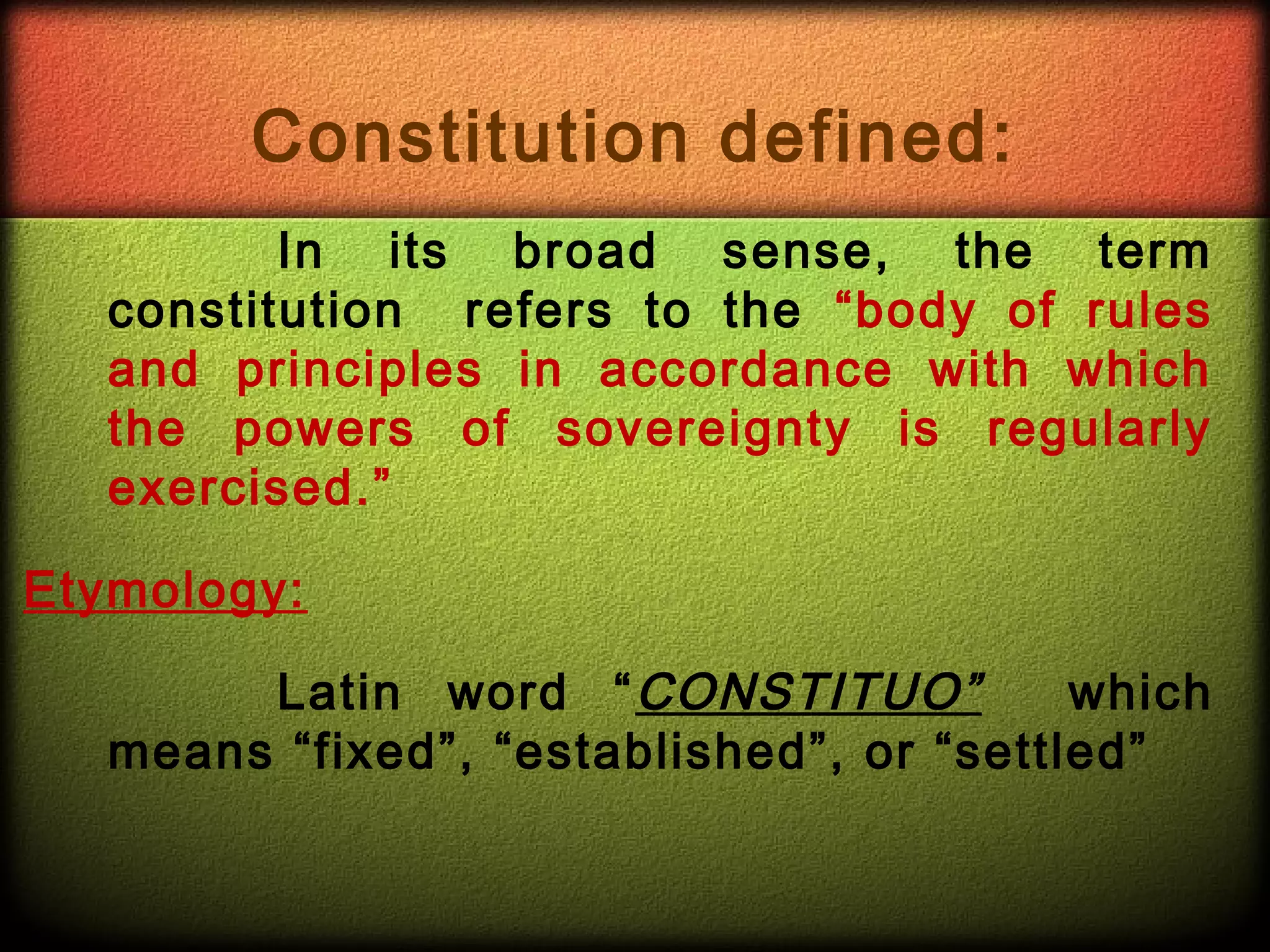 Philippine Constitution | PPT