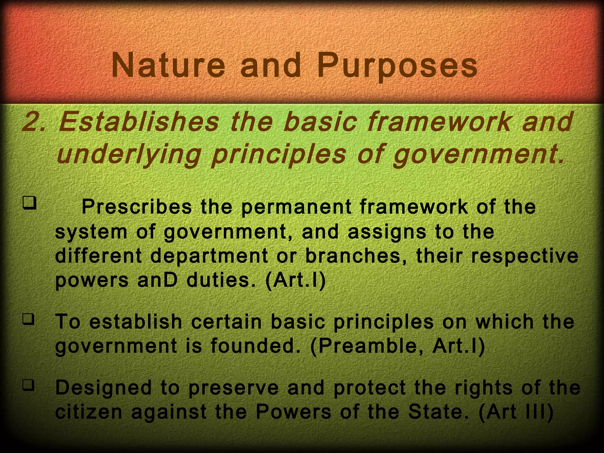 Philippine Constitution | PPT