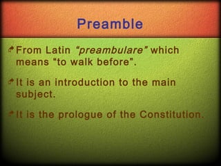 Philippine Constitution | PPT