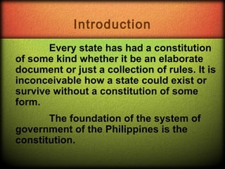 Philippine Constitution | PPT