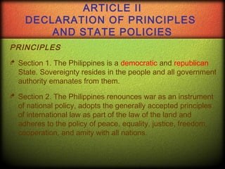 Philippine Constitution | PPT
