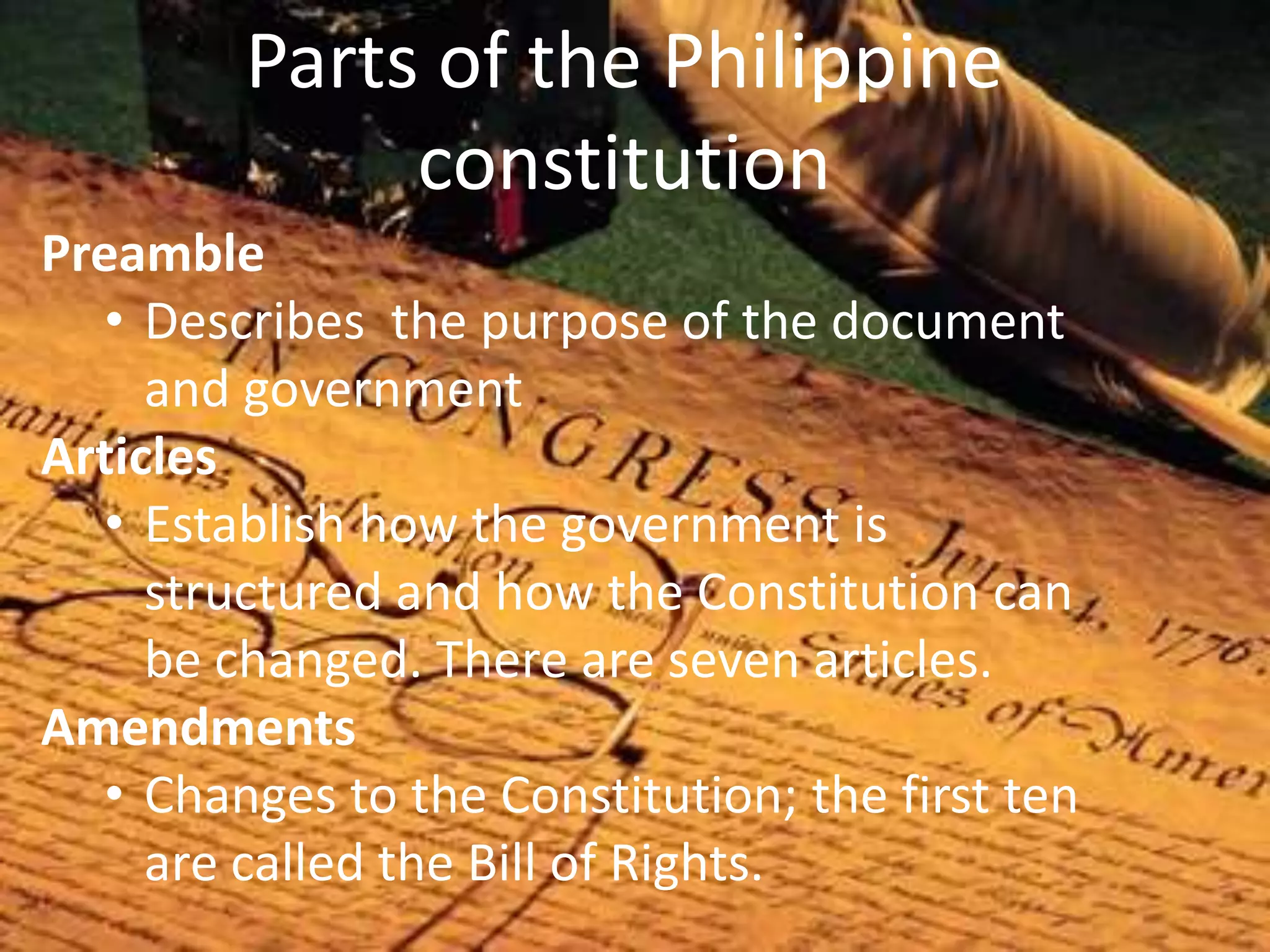 Constitution | PPTX | Law