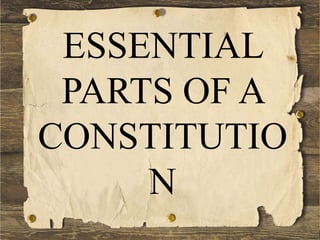 Constitution | PPTX
