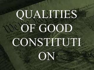 Constitution | PPT