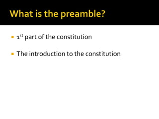 Constitution Intro | PPT