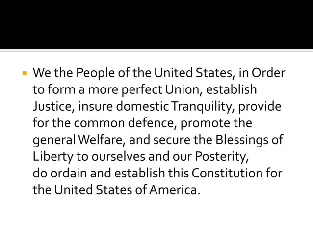 Constitution Intro | PPT