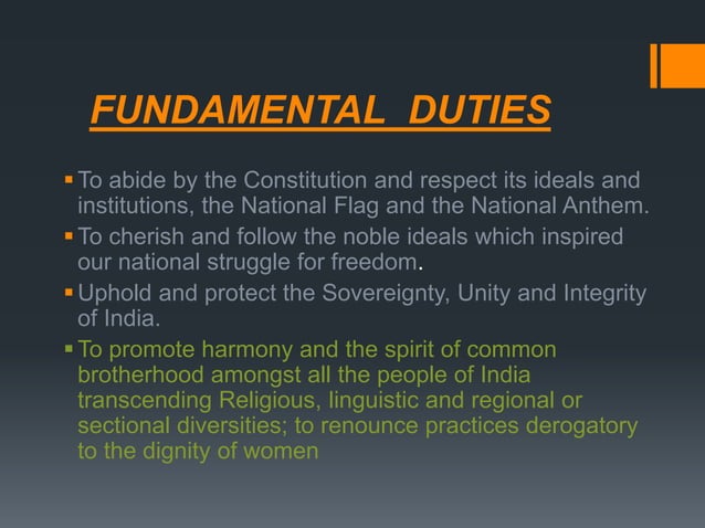 Features Of constitution | PPTX