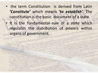 Constitution | PPTX