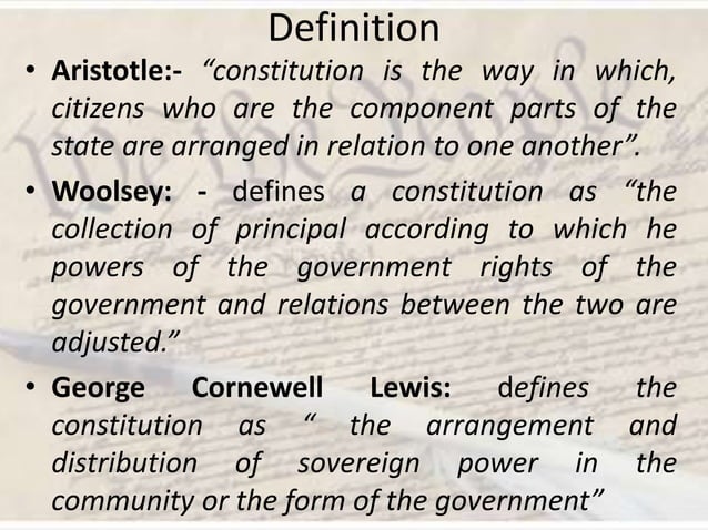 Constitution | PPTX | Civic affairs | Politics