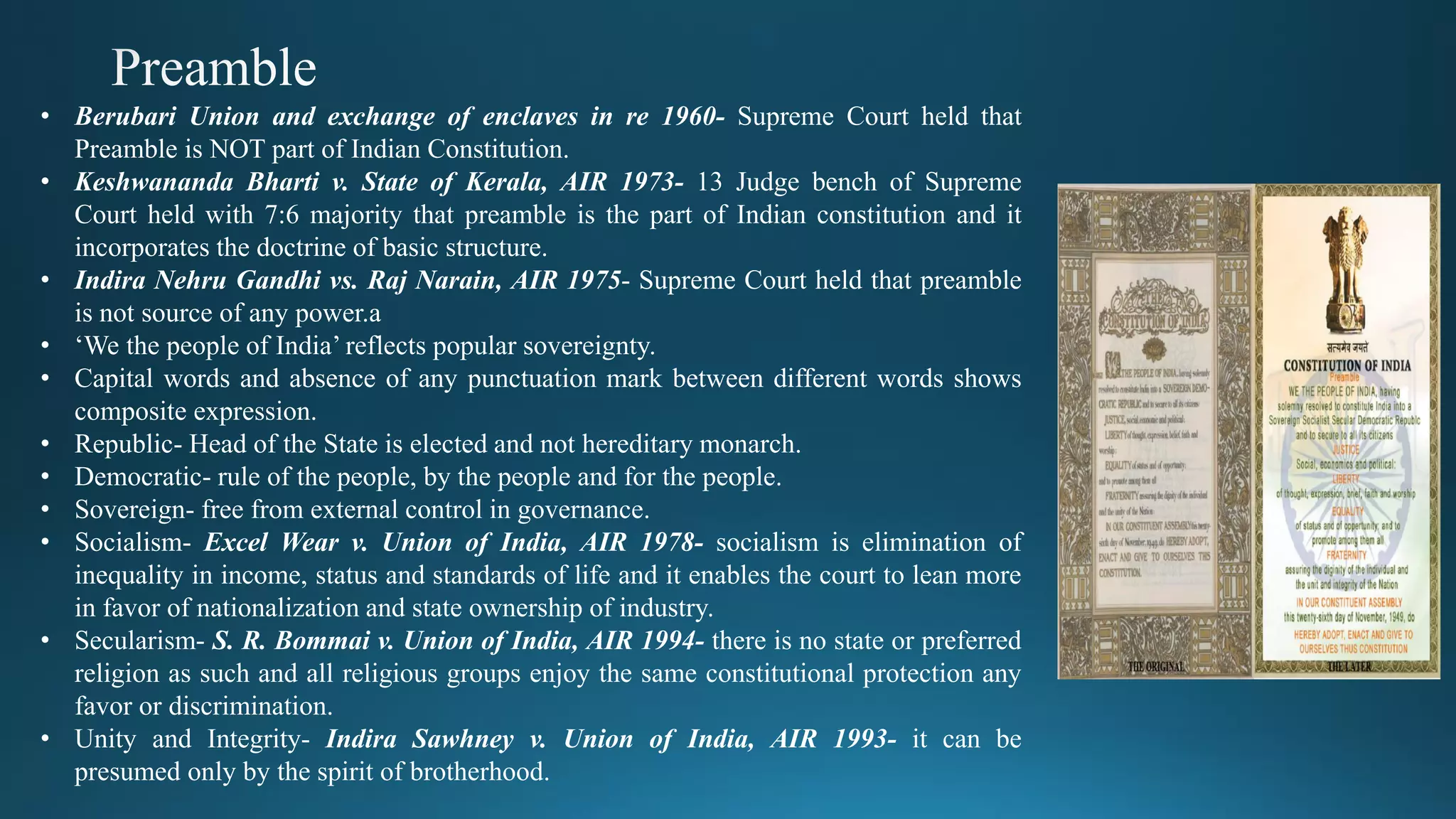 Intoduction to Constitution | PDF | Law