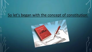 title : Constitution and its characteristics | PPTX | Law