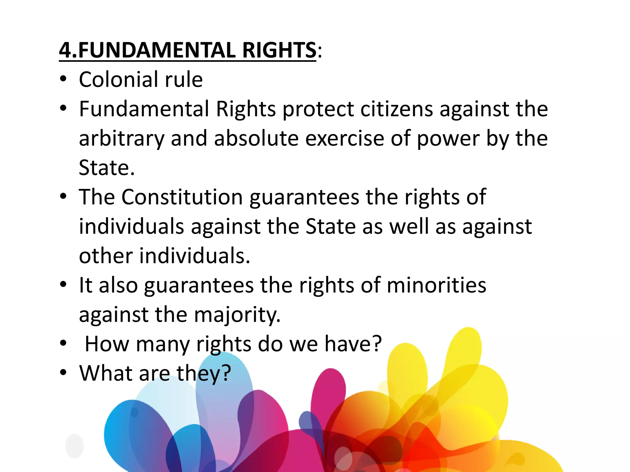 The Indian Constitution, SPL class 8, cbse | PDF