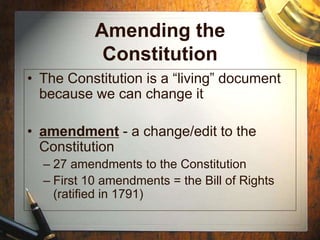 The Constitution | PPT