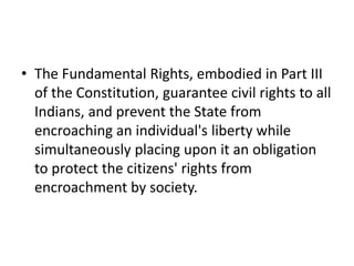 Indian Constitution | PPTX