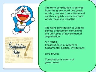 Constitution- Its background | PPTX