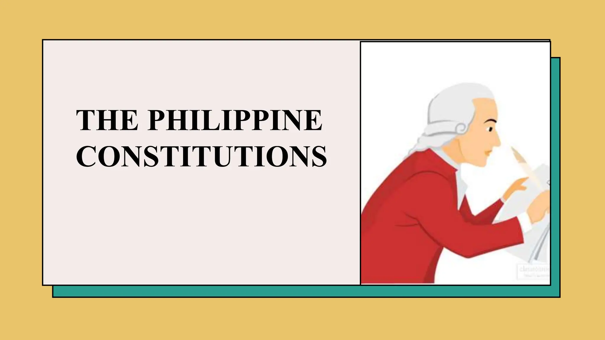 philippine constitutions and its rules and regulations | PPTX