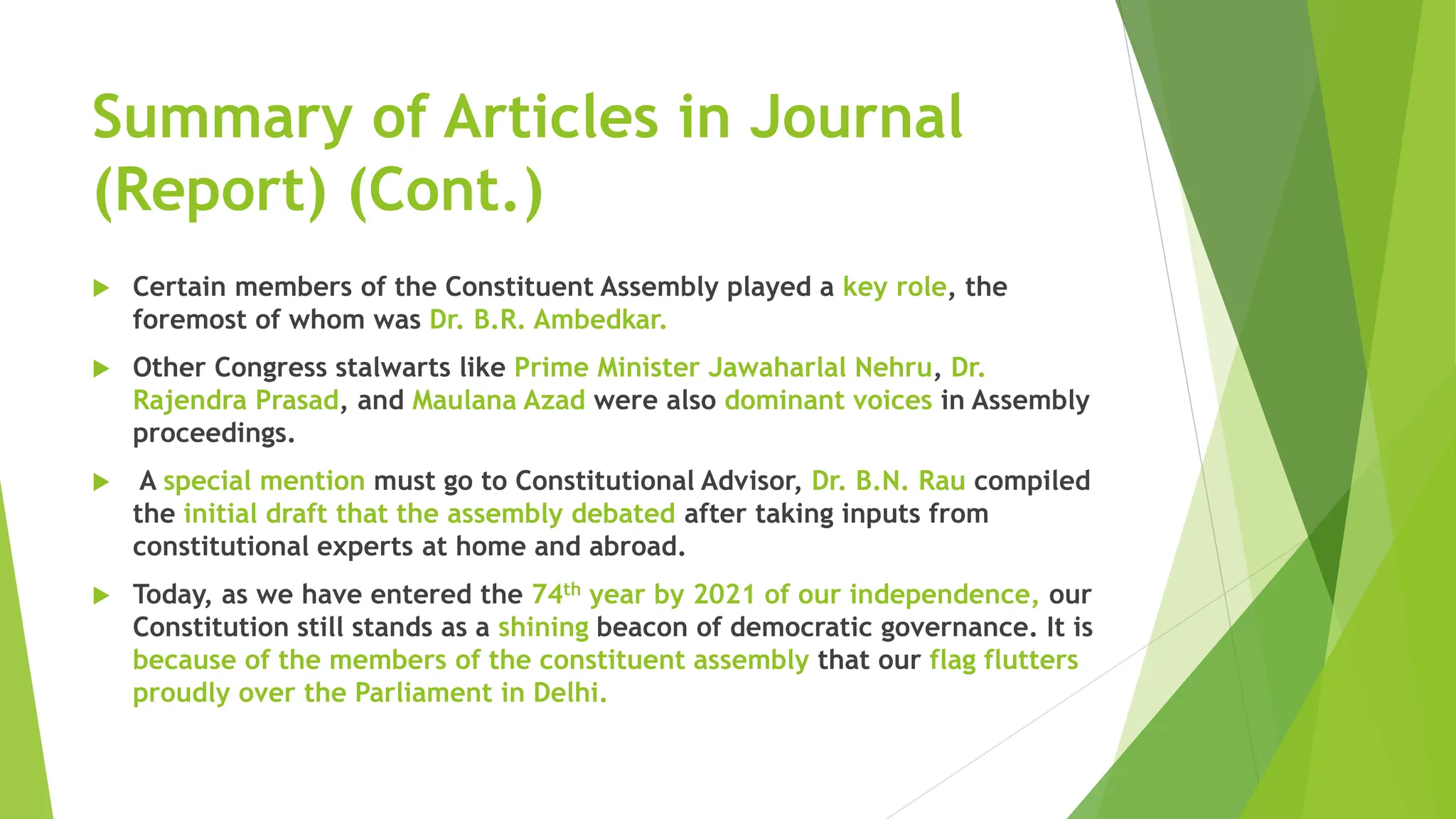 Debates In Constituent Assembly: Seven Key Debates in India Constituent ...