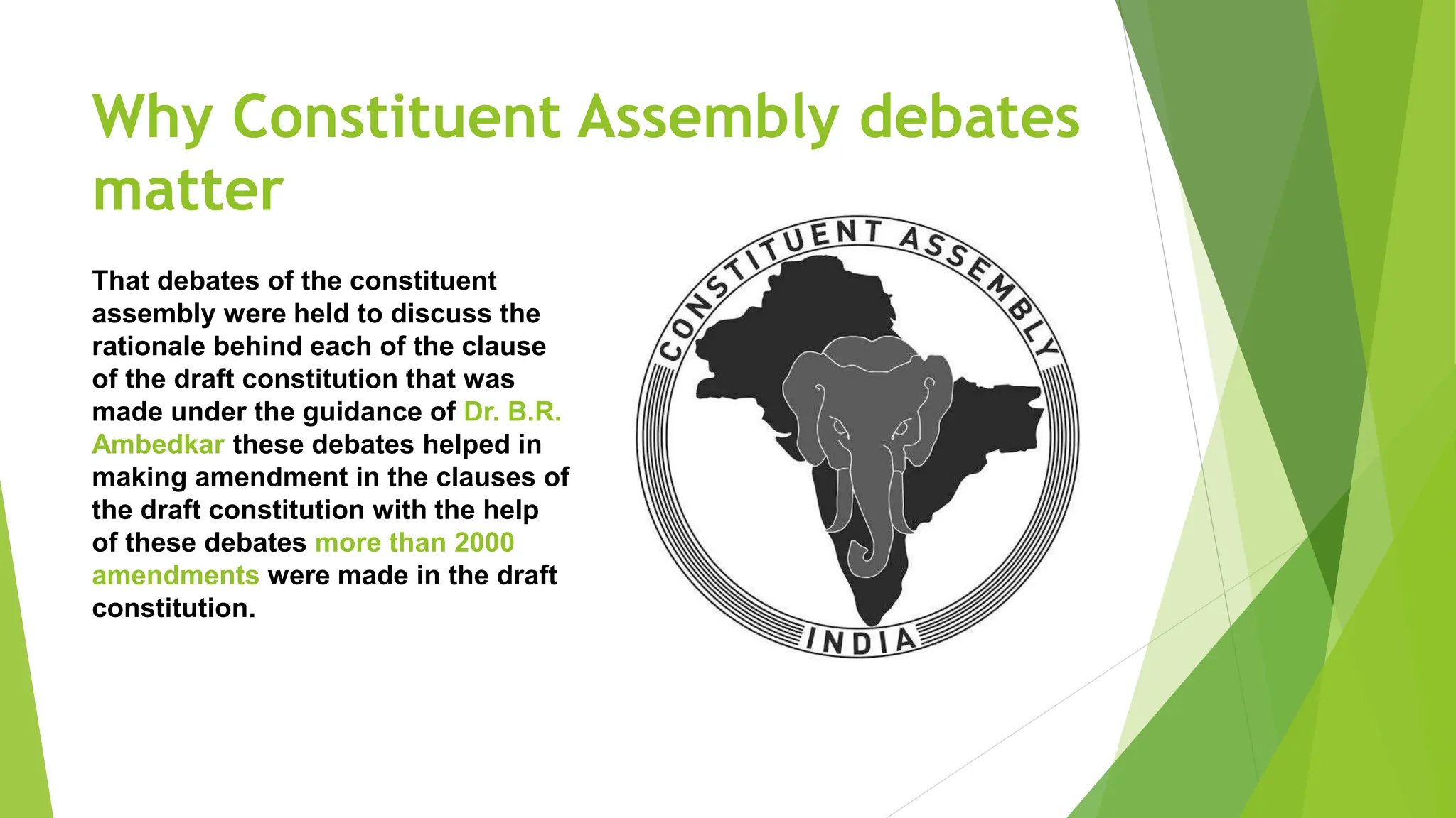 Debates In Constituent Assembly: Seven Key Debates in India Constituent ...