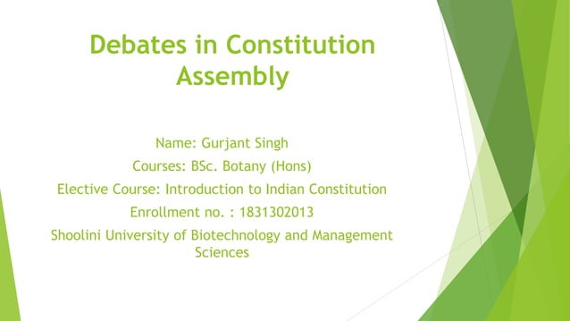 Debates In Constituent Assembly: Seven Key Debates in India Constituent ...