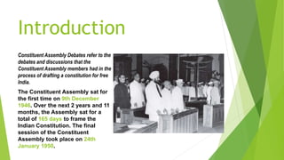 Debates In Constituent Assembly: Seven Key Debates in India Constituent ...