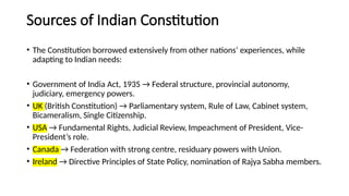 Indian Constitution characteristics.pptx