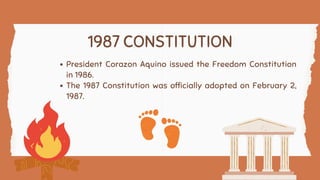 Constitution in the Philippines presentation | PDF